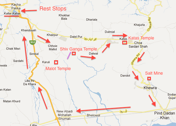Around Islamabad: Hindu Temples of the Salt Range (and Khewra Salt Mine)