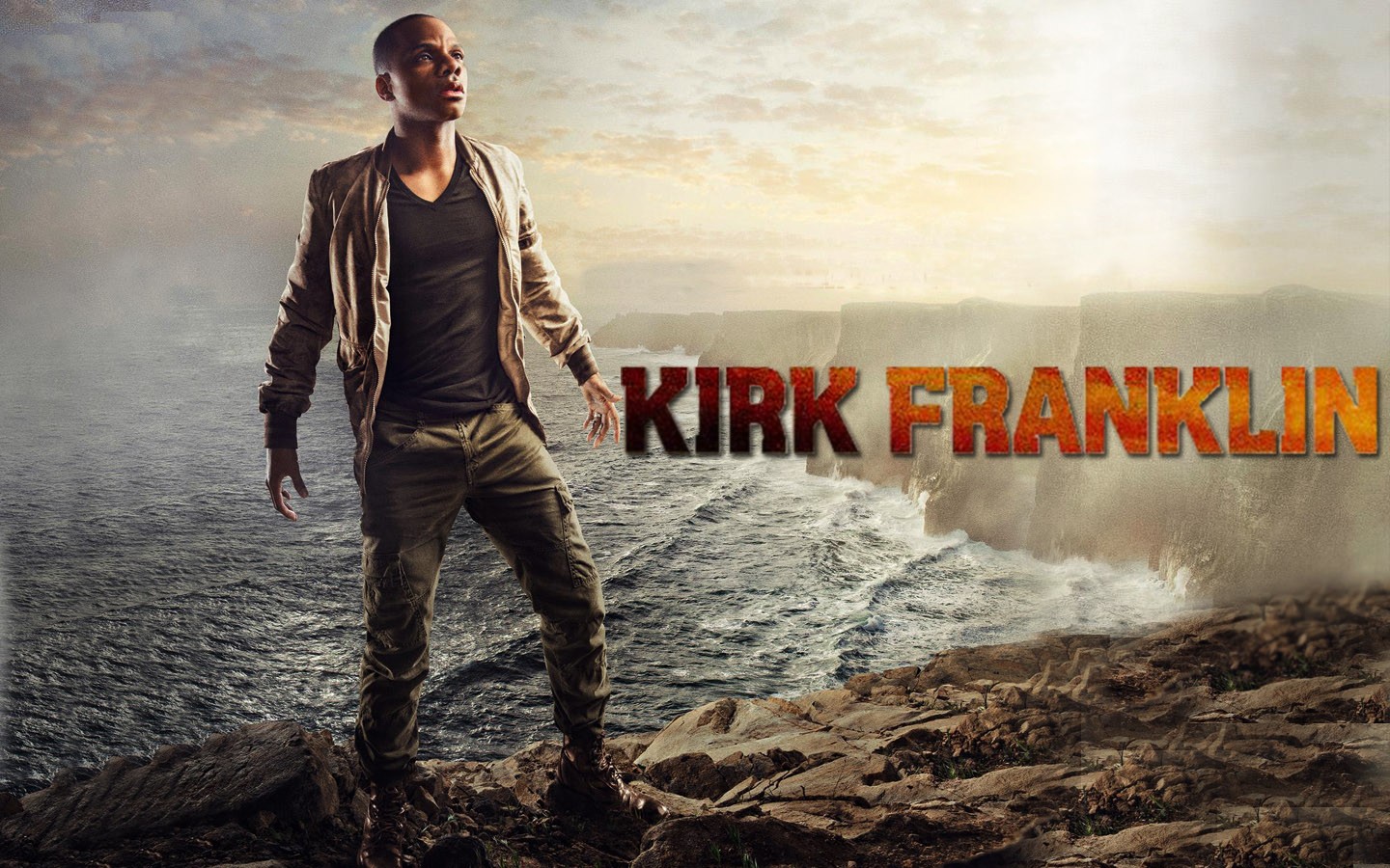 Parede Gospel: Papel de Parede Kirk Franklin - Hello Fear