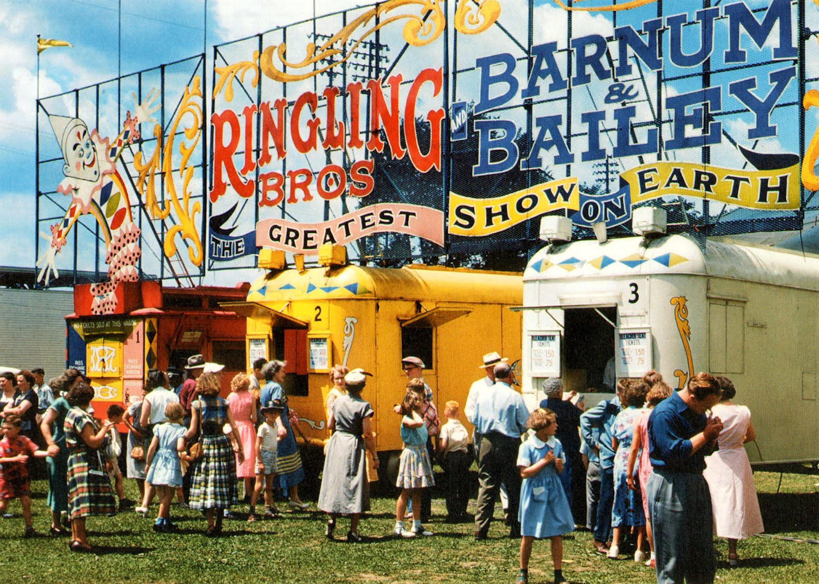 Incredible Vintage Color Photographs of the American Circus From the ...