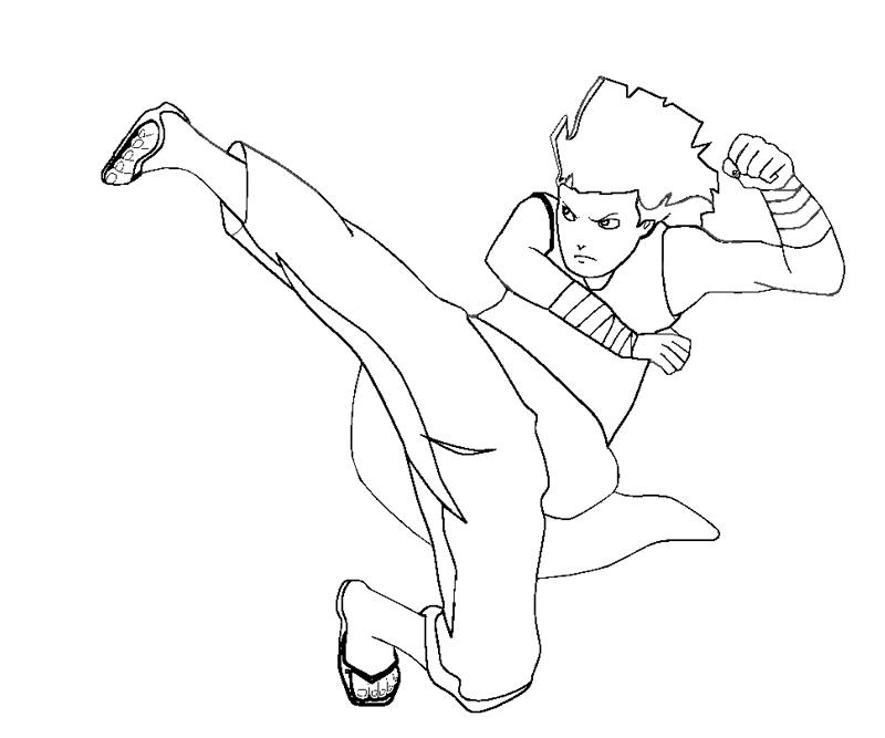 Hashirama Senju 10 Coloring | Crafty Teenager