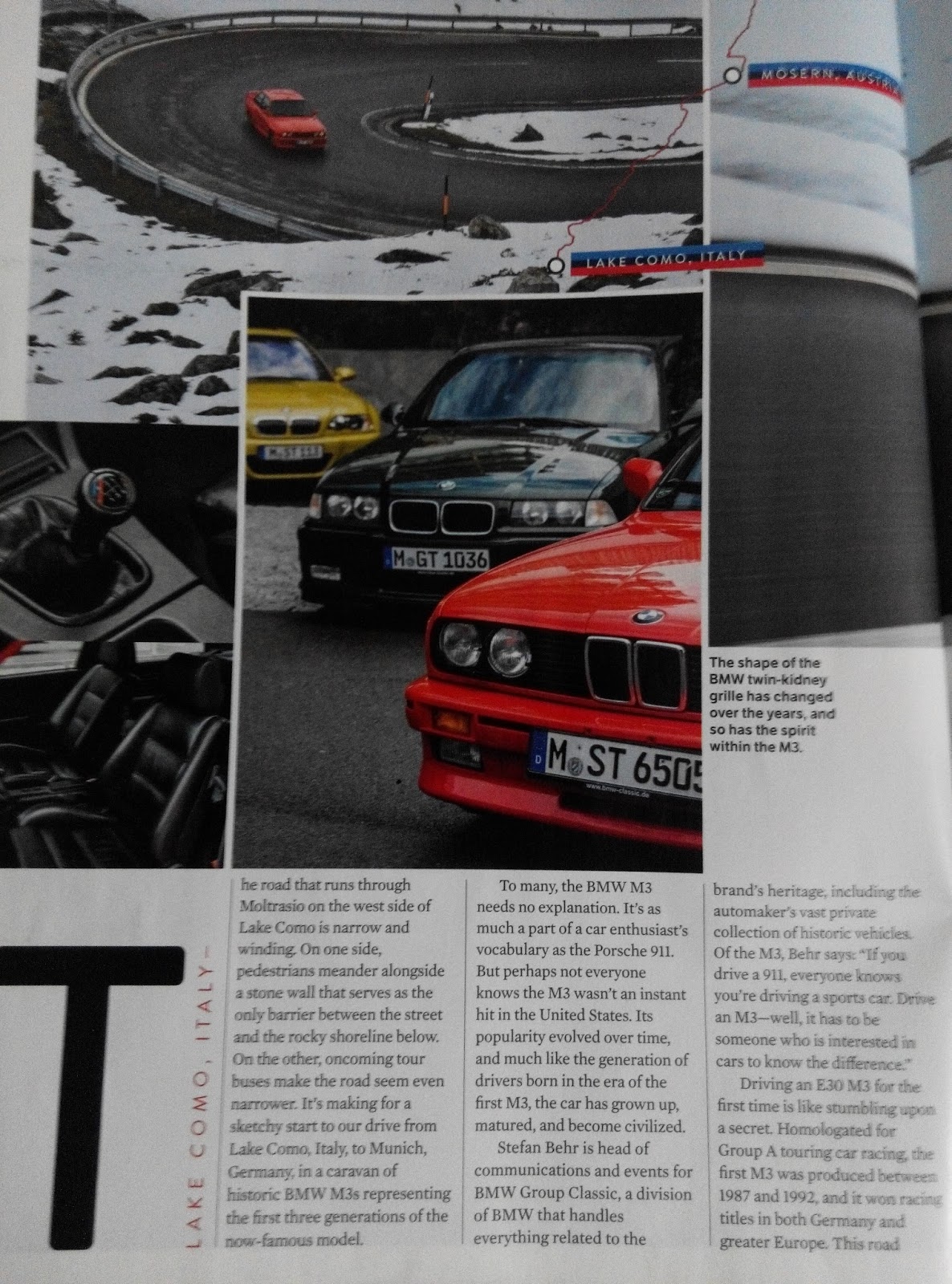 E21S: BMW M3 - An Article in Automobile Magazine Nov 2015