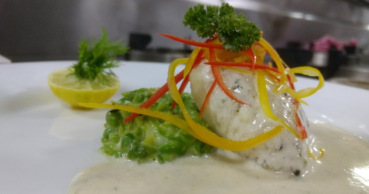 Fish delice with celery beurre blanc