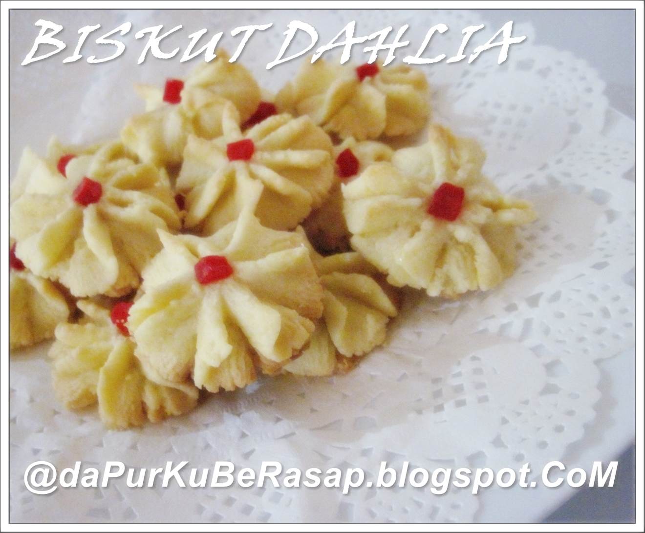 DaPurku Berasap Lagi...: Biskut DaHLia