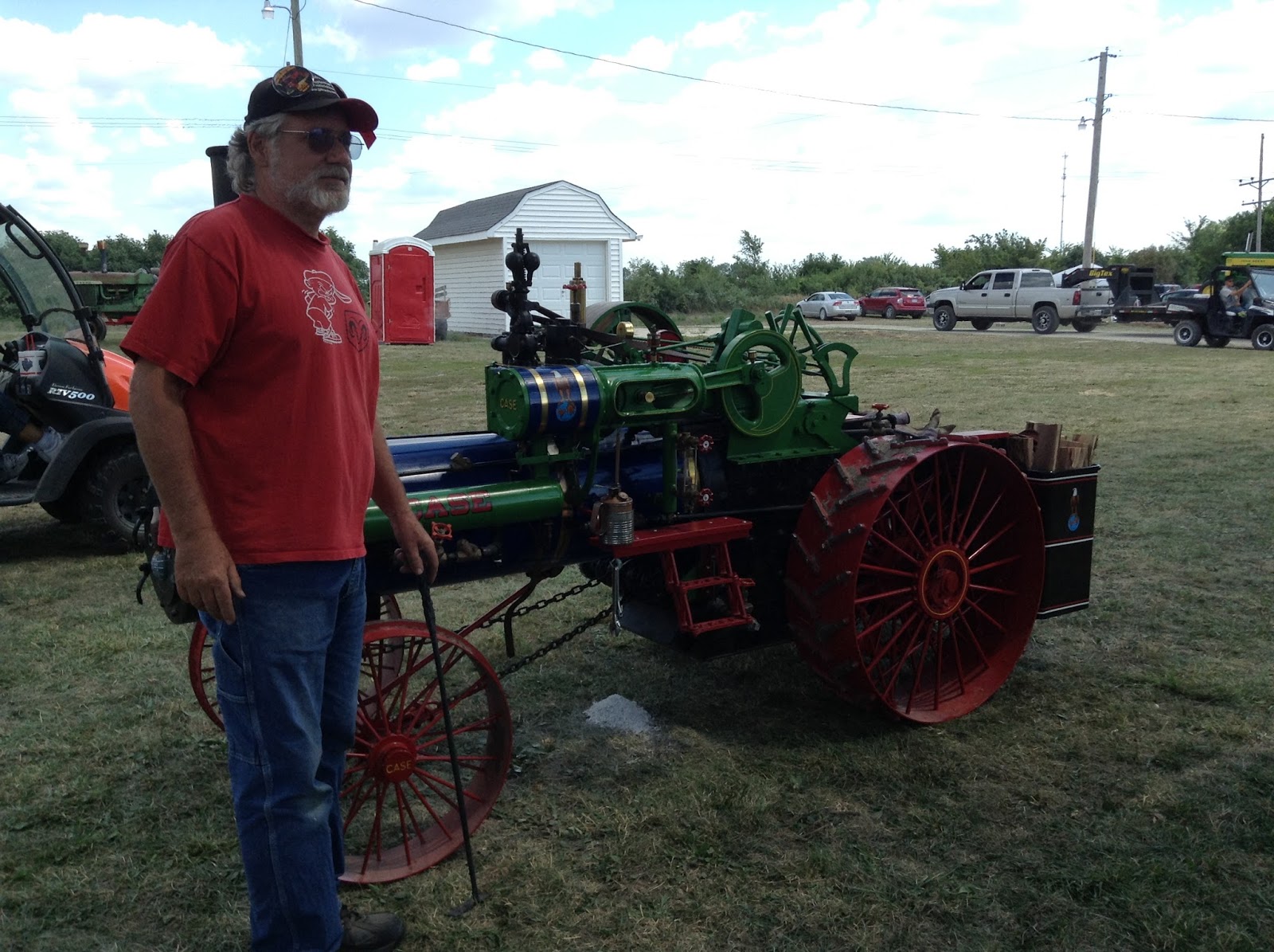 Osage Bluff Blacksmith: Hamilton Steam Engine show 2013