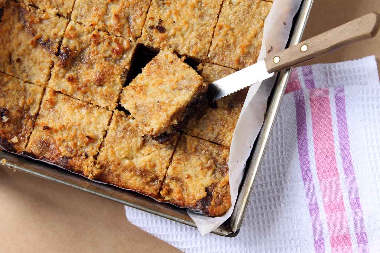 Filosofía de Sabor: Cuadrados de Choco-Coco-Dulce de Leche