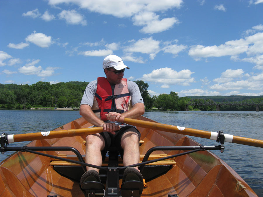 Building a Northeaster Dory: Sliding Seat Launch