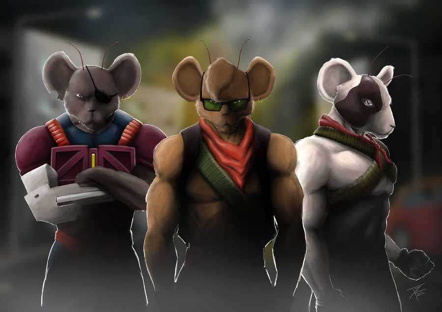 HQ Wallpapers: Biker Mice From Mars Wallpapers