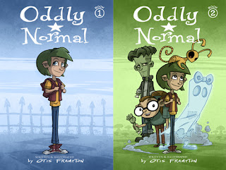 Log Cabin Library: Graphic Novel Review: Oddly Normal by Otis Frampton