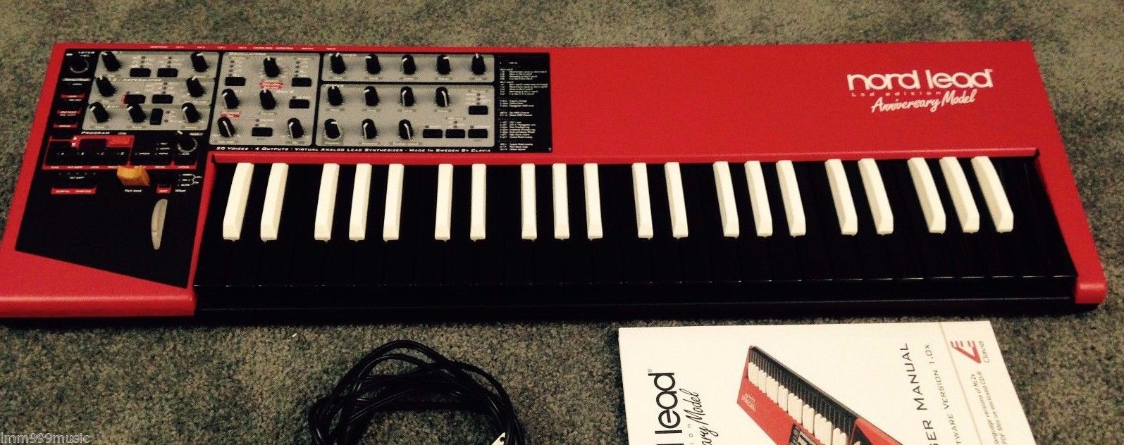 MATRIXSYNTH: Reverse Keys NORD LEAD 2X SYNTHESIZER LTD EDITION ...