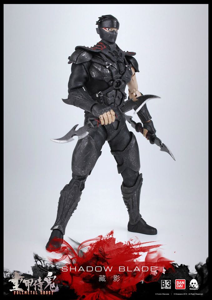 GUNDAM GUY: BANDAI x threezero: B/3 Fullmetal Ghost Shadow Blade - New ...