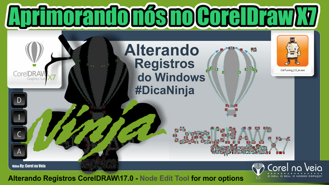 GRÁFICA ART7: ALTERANDO NÓS NO COREL DRAW