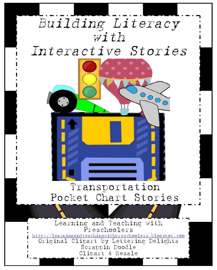 Learning and Teaching With Preschoolers: Transportation Pocket Chart ...