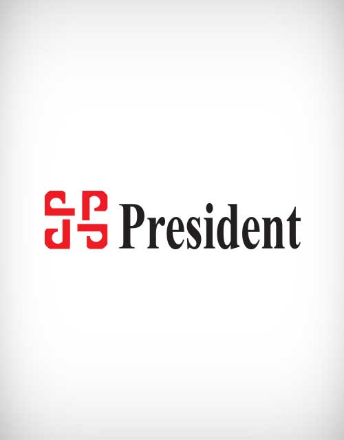 president vector logo