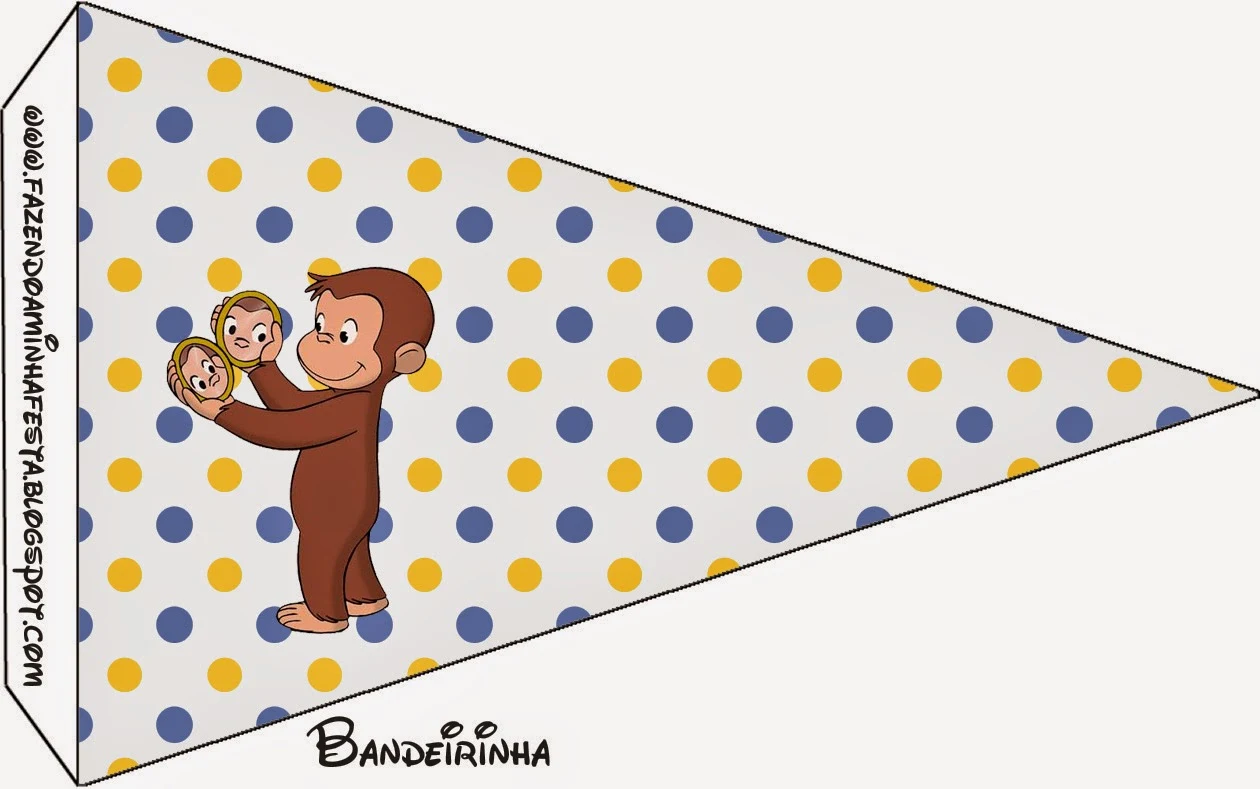 Curious George Free Party Printables. - Oh My Fiesta! in english