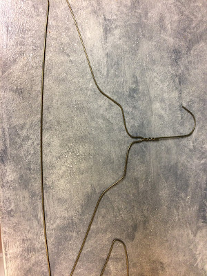 Down Sprigg Lane: Make A Christmas Tree with Tinsel and Wire Hangers