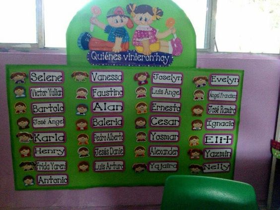 10 ideas de pase de lista