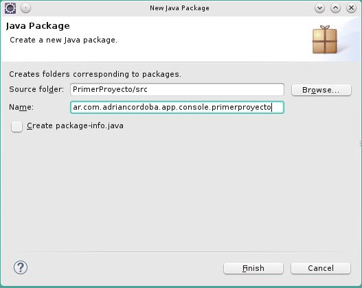 Tutoriales Java SE: Tutorial 02 - Desarrollo de una aplicación Java con Eclipse