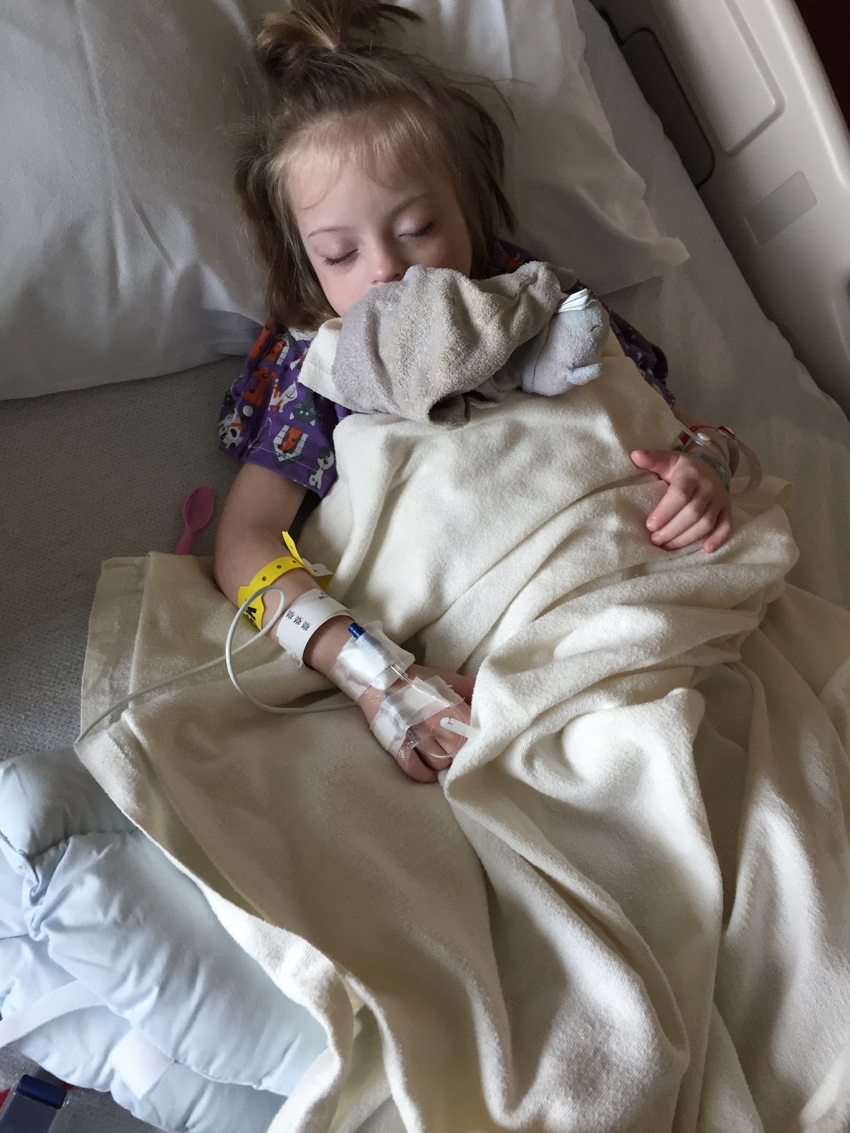 The Chronicles of Ellie Bellie Bear: The Recovery - cecostomy tube