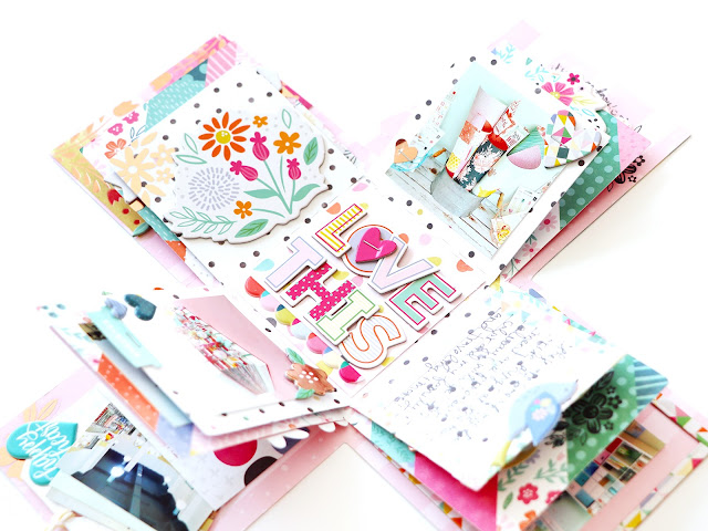 Oh My Heart Exploding Box Mini Album Tutorial | Paige Taylor Evans