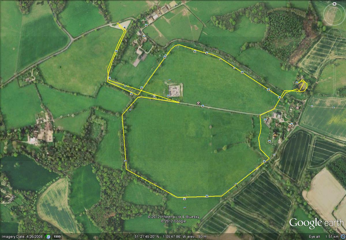 Walking with the Kids: Silchester Roman Walls and Amphitheatre