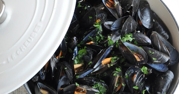Due bionde in cucina: "Moules frites"