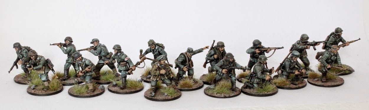Battle Brush Studios: Showcase: World War II late war German infantry ...