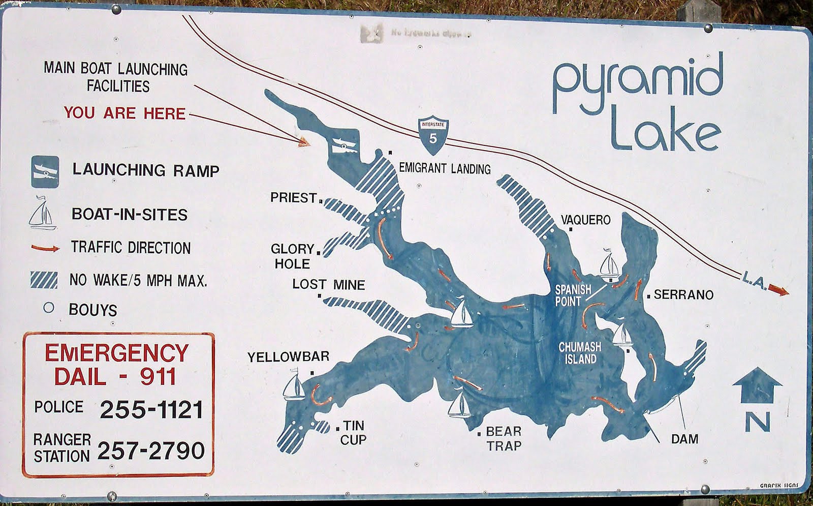 The Erdelyi's are work camping: Short Stay at Pyramid Lake CA.