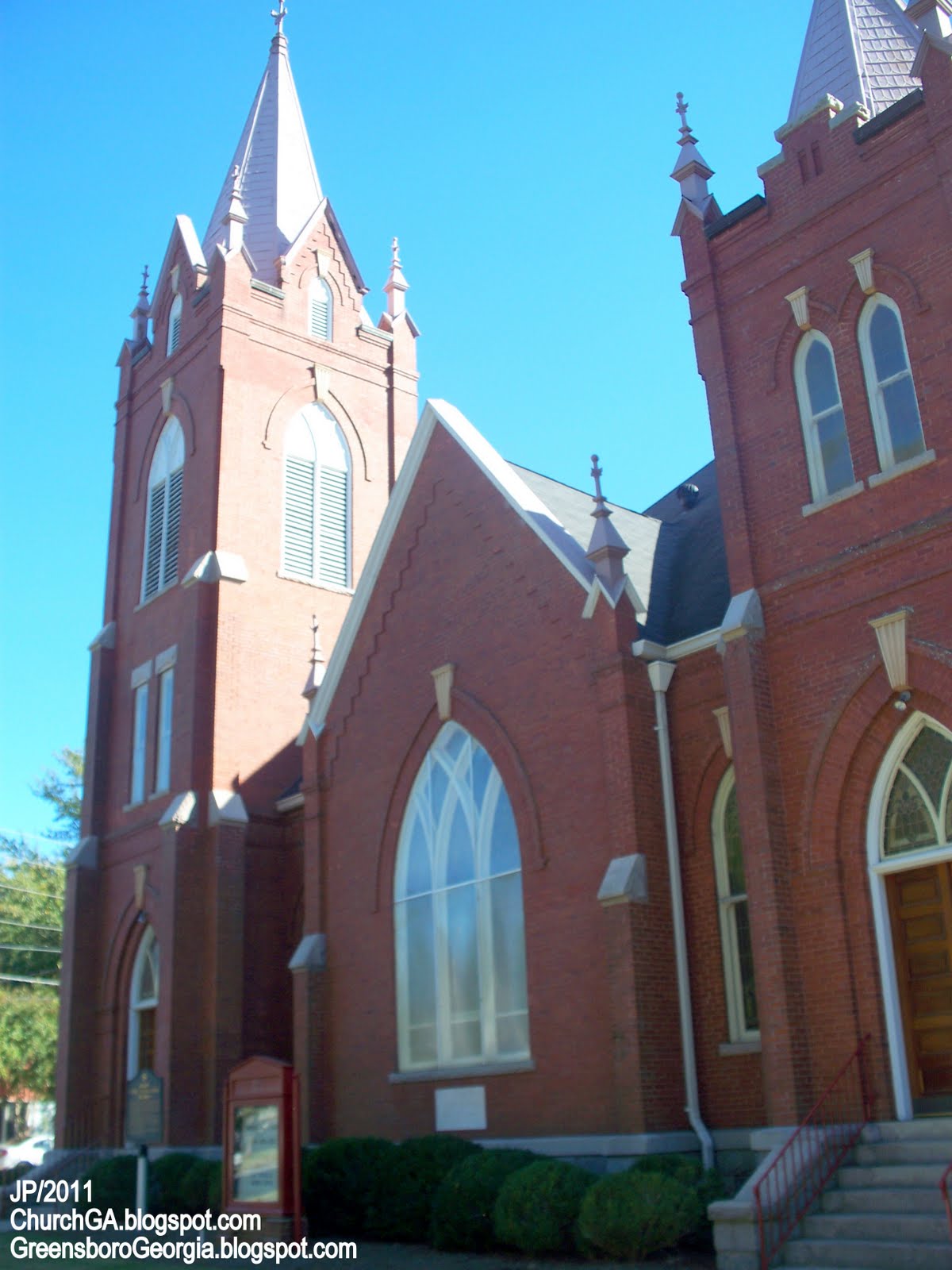 GA.FL.AL.CHURCH Photo First Baptist United Methodist Catholic Jehovahs ...