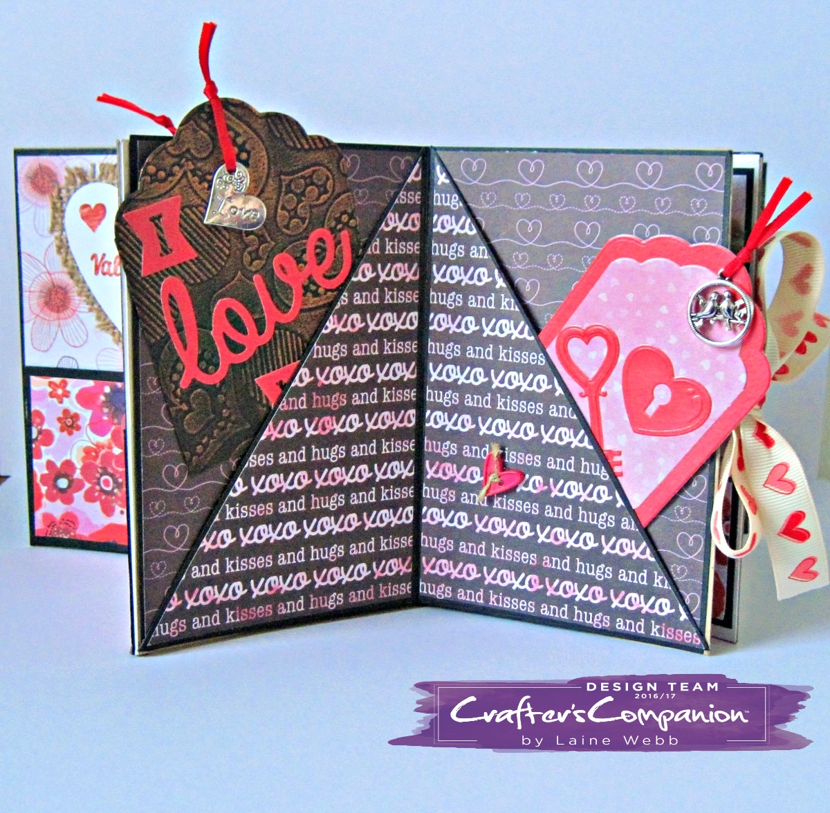 Dream Laine: Make a Valentines Star Book Album/Card.