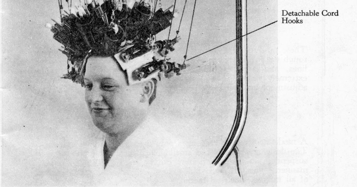 Icall 1934 Wireless Permanent Waving Machine ~ Vintage Everyday