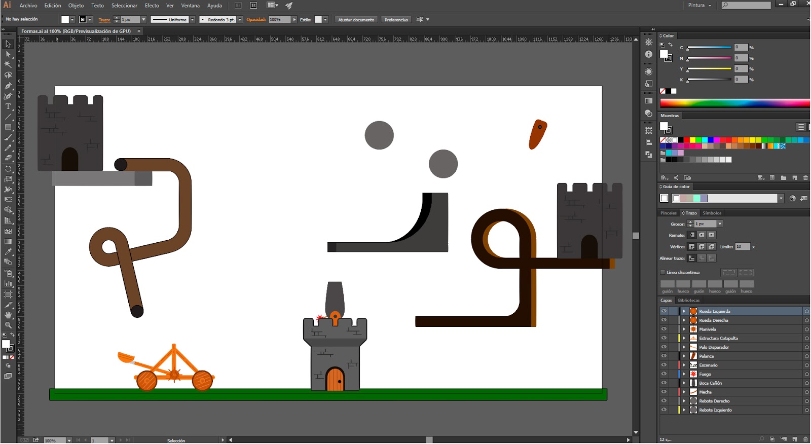 La Dani-Cueva Digital: Práctica de After Effects