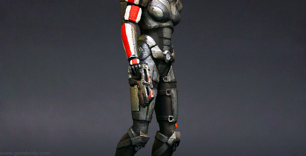Mass Effect Female Shepard 3D Figurine | Static | 3D Printing Designs
