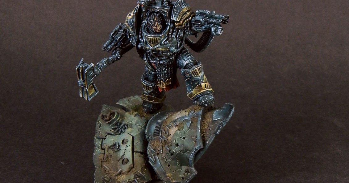 samson minis: Finished! Perturabo, Primarch of the Iron Warriors