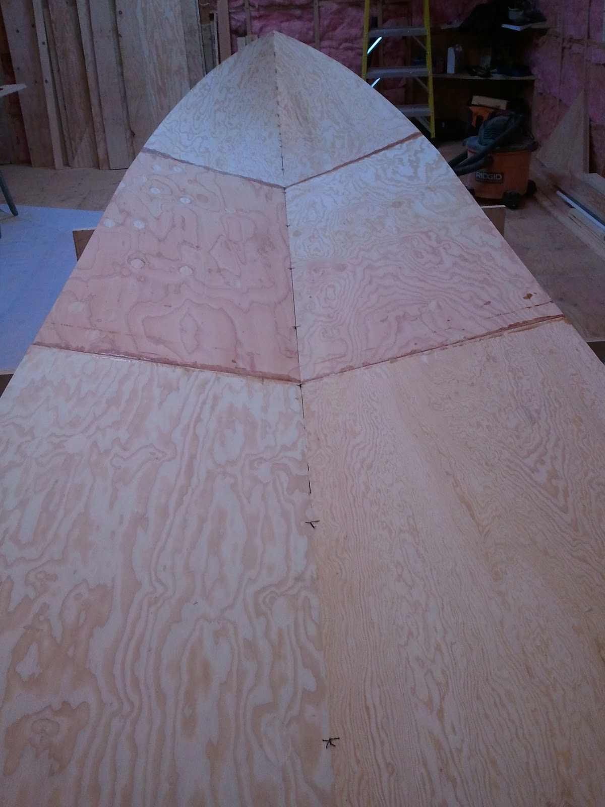 Building a Tolman Skiff: October 2011