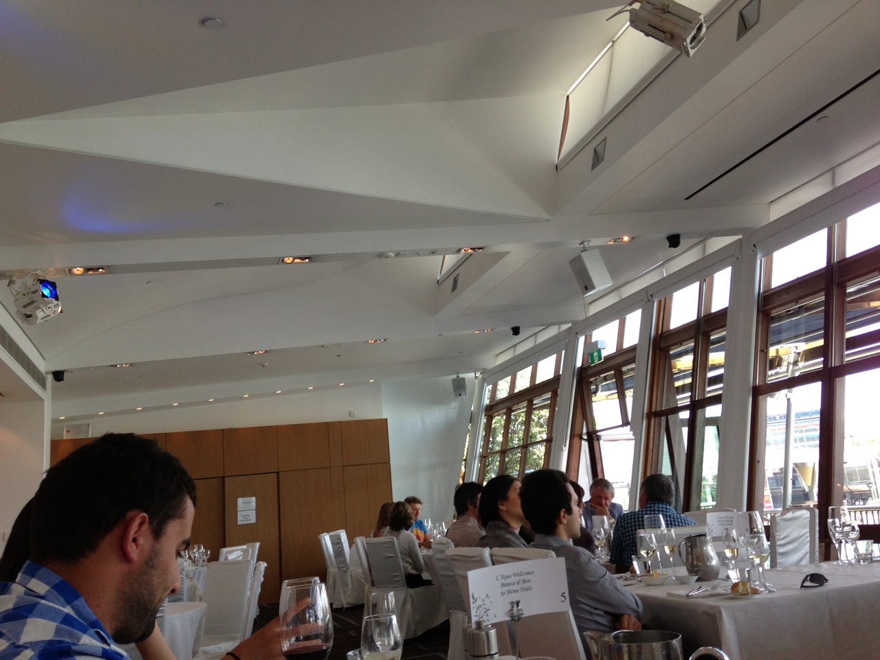 Diane and Andy's Wedding: L'Aqua Tasting