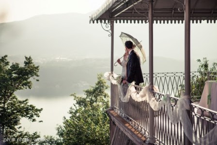 villa decio: Matrimonio con cappello a Villa Decio!
