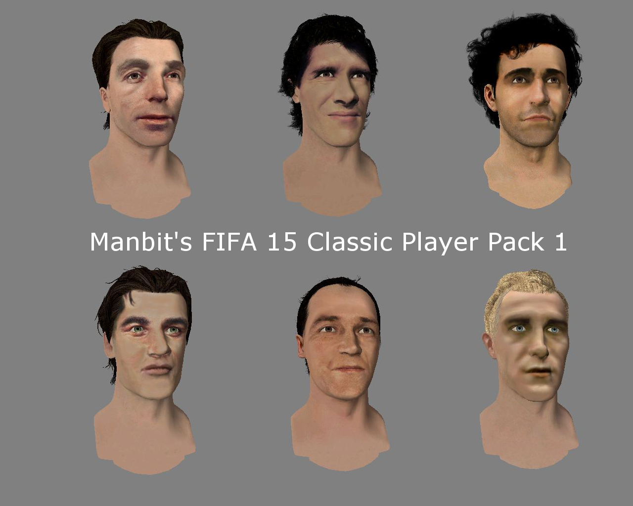 Manbit's EA Sports FIFA mods: Manbit's FIFA 15 Classic Player pack 1
