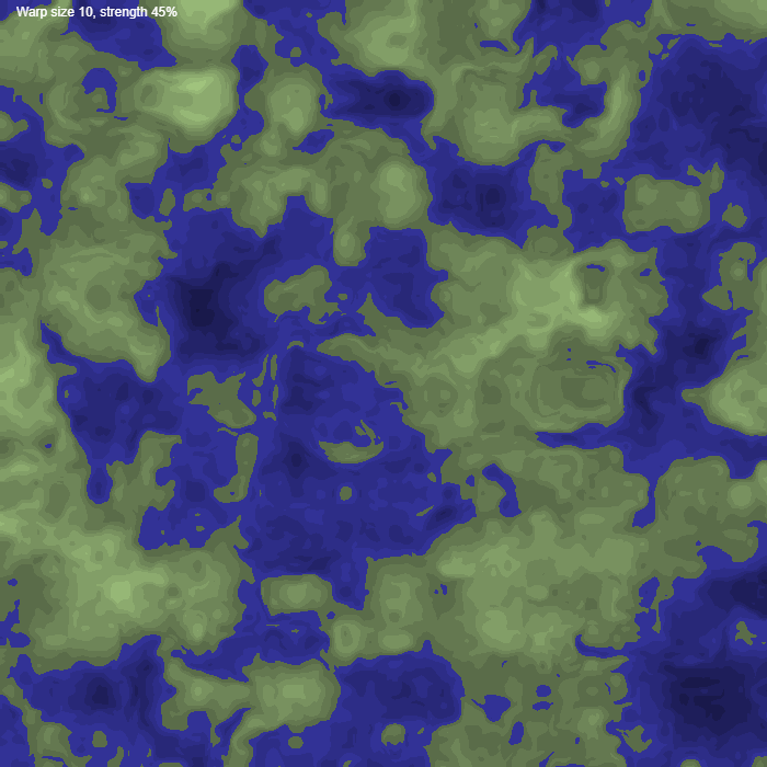 General Domain Warping