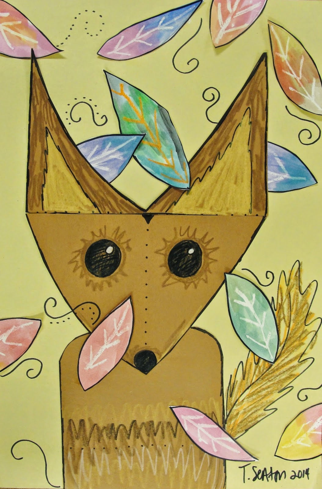 The Lost Sock : Fall Fox inspired by "Fletcher"