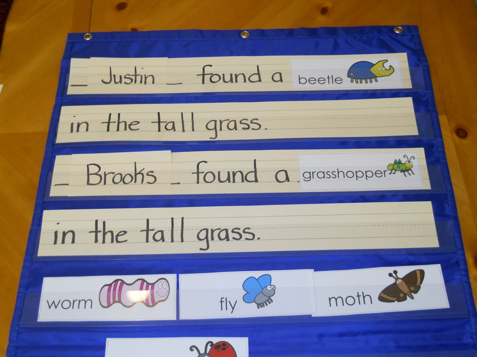 Learning and Teaching With Preschoolers: More Pocket Chart Stories ...