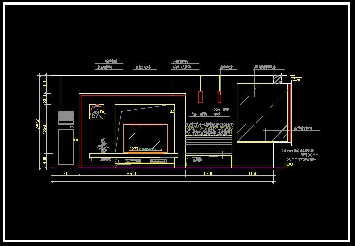 CAD Drawings Free Download: Living Room Design Drawing 2 - CAD Drawings ...