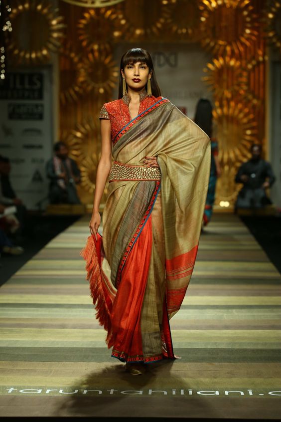 85 Modern Saree Draping Styles || How To Wear Saree In An Interesting ...