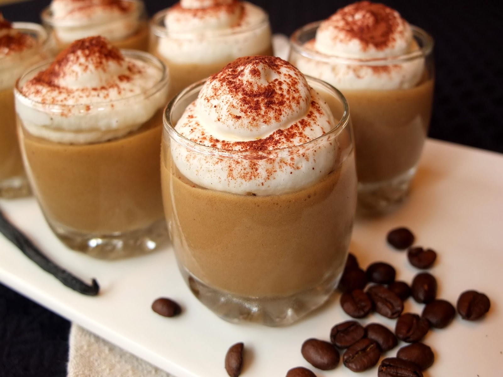 Cocinando con Lola García: Crema de capuchino a la vainilla