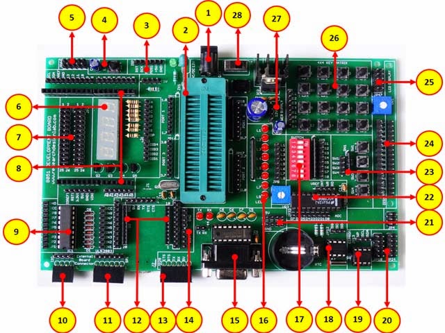 Research Design Lab: 8051 Development Board