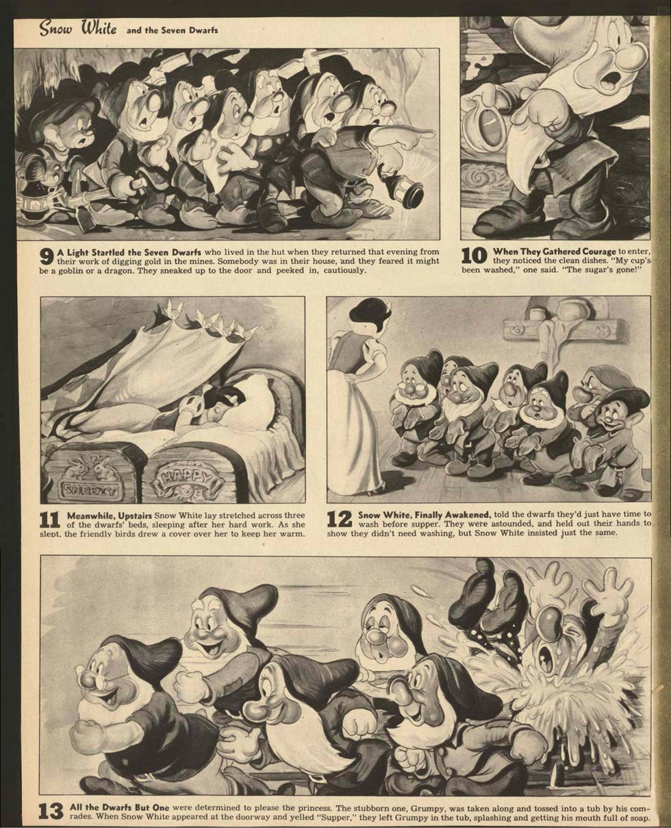 Filmic Light - Snow White Archive: Screen Guide Magazine - April 1938