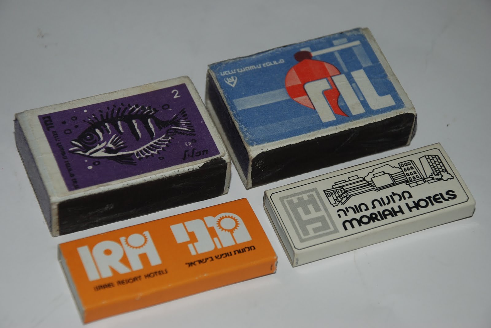MATCHBOXES AND LABELS COLLECTION: ISRAEL