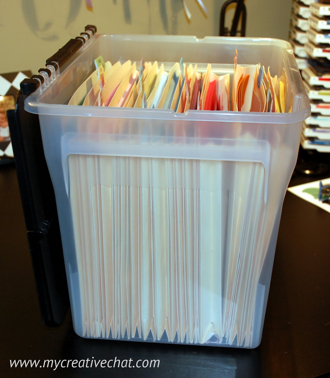 Creative Chat: Stampin' Up! Paper Storage - Free Printable