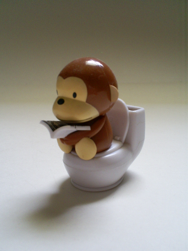 That Figures: REVIEW: Nodding Toilet Monkey