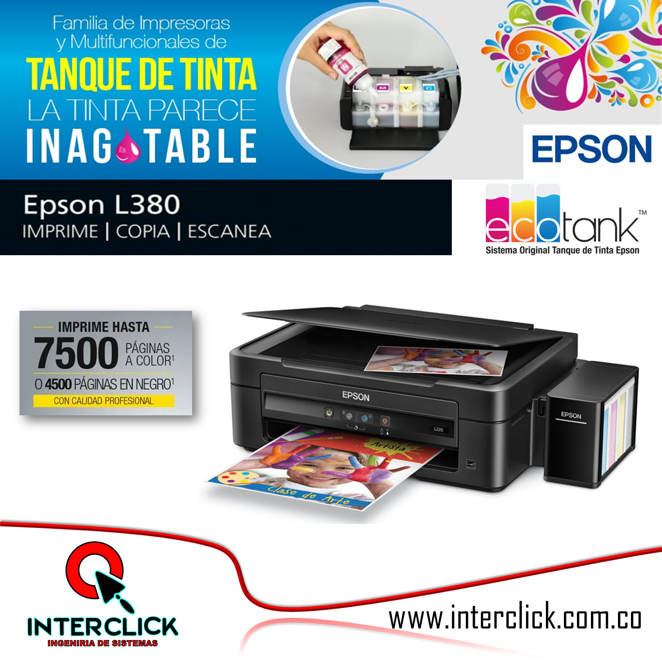 Impresora EPSON L380