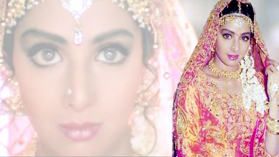 Sridevi: Sridevi, Raveena Tandon and Anil Kapoor in Laadla (1994)